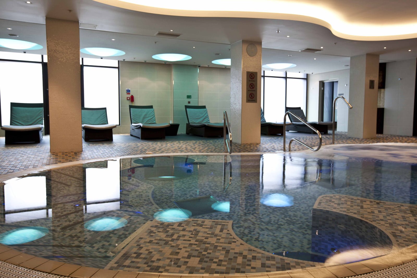 Spa and leisure at Heathrow Terminal 5 - Hilton T5 Hotel
